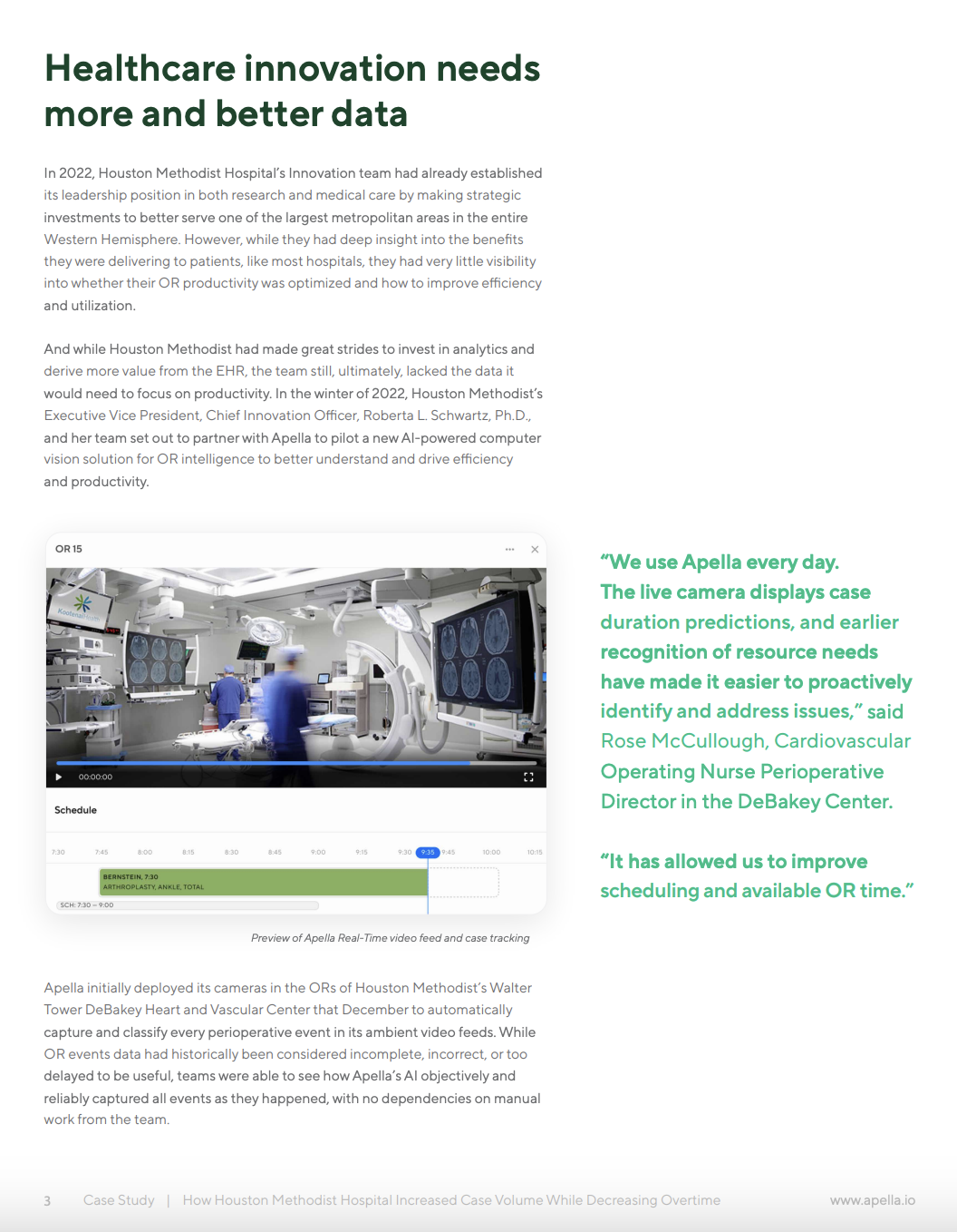 Case Study: How Houston Methodist Increased Case Volume While Decreasing Overtime